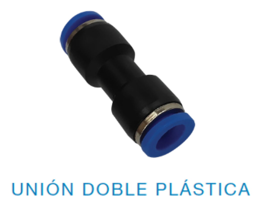 UNION DOBLE RAPIDA PVC 6 MM (061-01) | Gomatex